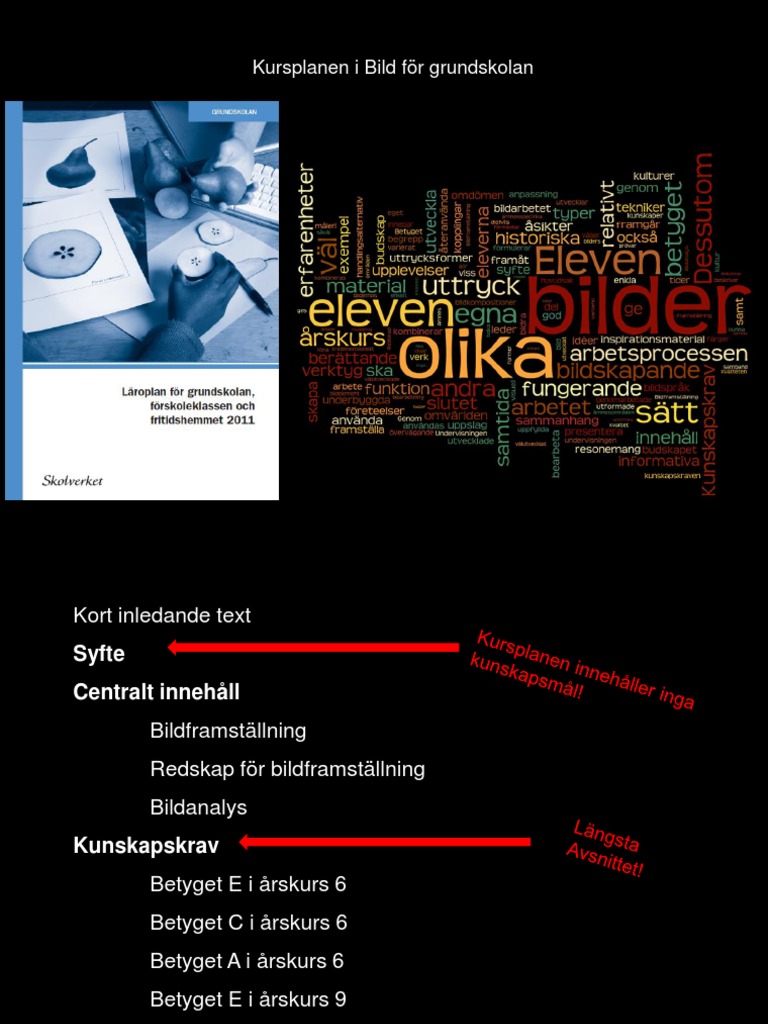 Kursplan Kombinationer Kunskapskrav | PDF