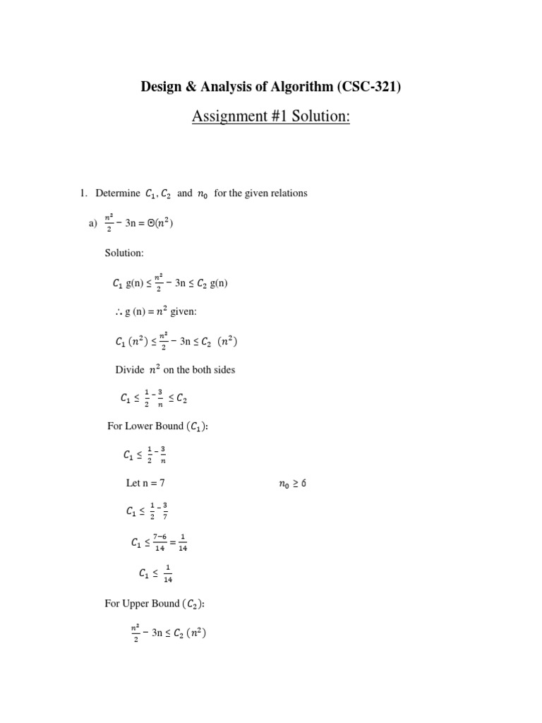 ASSIGNMENT1 Solutionmanual | PDF | Mathematical Logic | Combinatorics