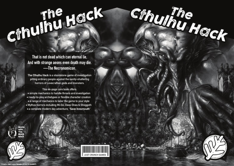 The Cthulhu Hack Cover Flat v5 | PDF