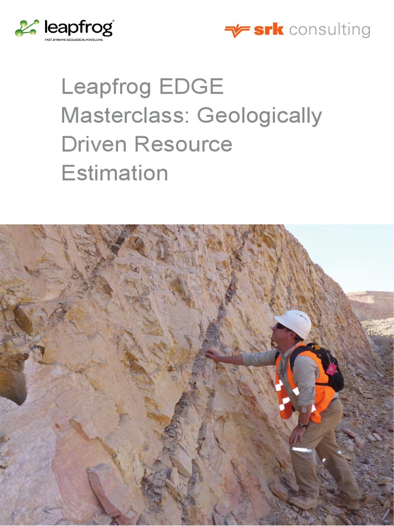 SRK Resource Estimation With Leapfrog EDGE PDF | PDF | Resource | Geology