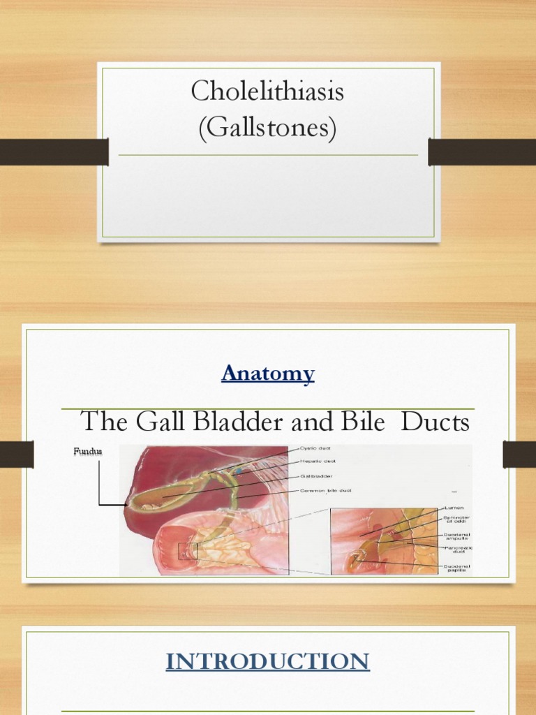 Cholelithiasis Gallstone | PDF | Gallbladder | Bile