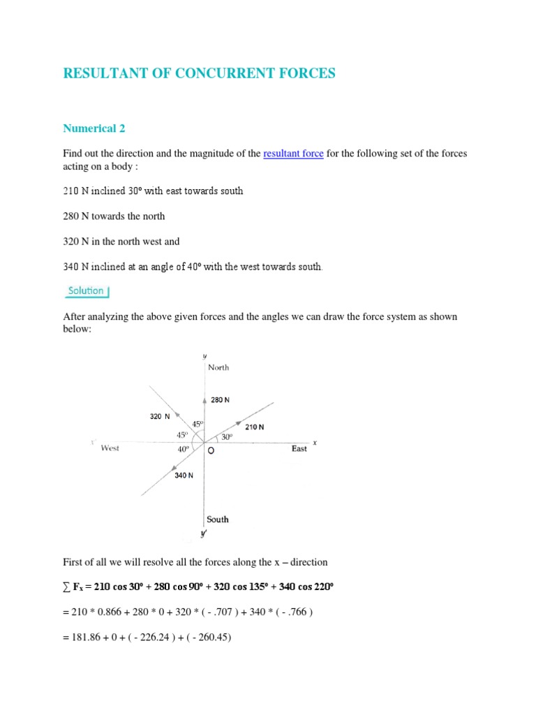 Moment of A Force I | PDF | Angle | Trigonometric Functions