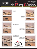 WIDELINE Awning Window Standard Size | PDF | Window | Building Technology