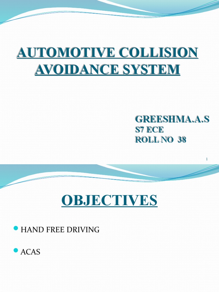 Automotive Collision Avoidance System | PDF | Computer Engineering | Computing