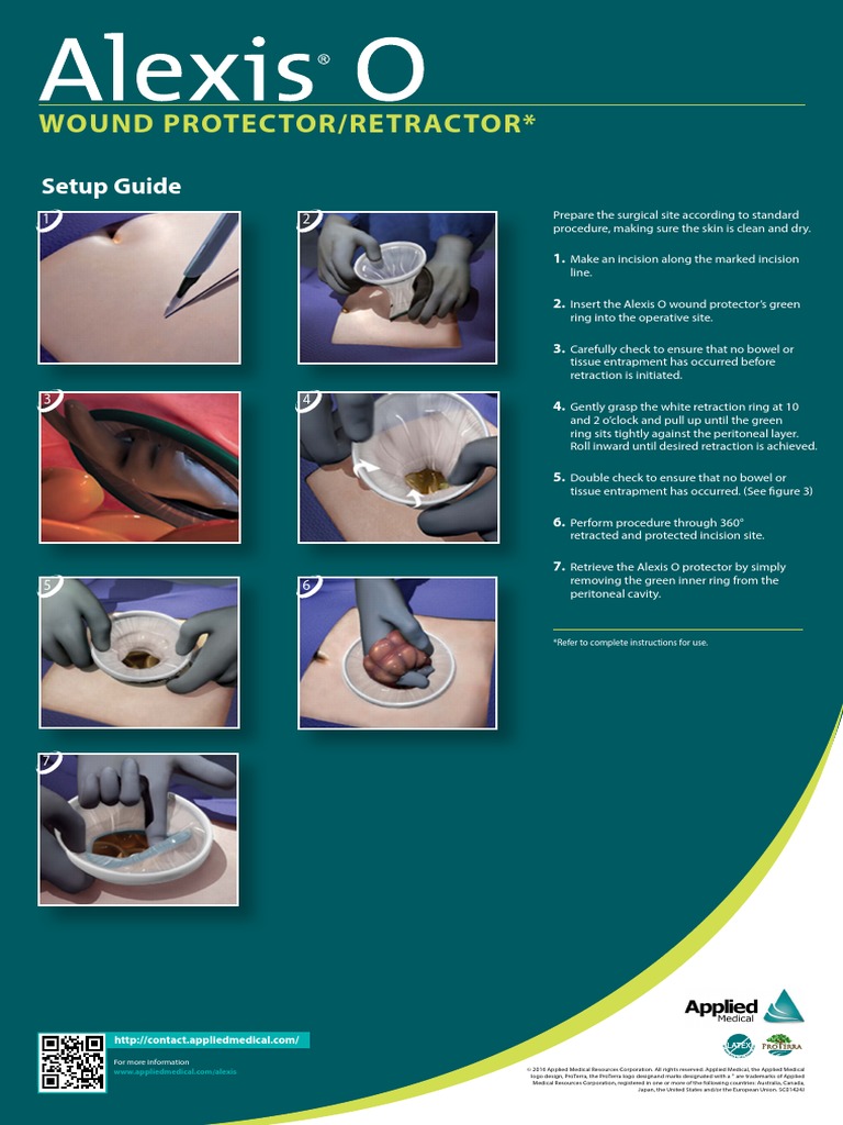 Alexis IFU | PDF | Medical Procedures | Surgical Specialties