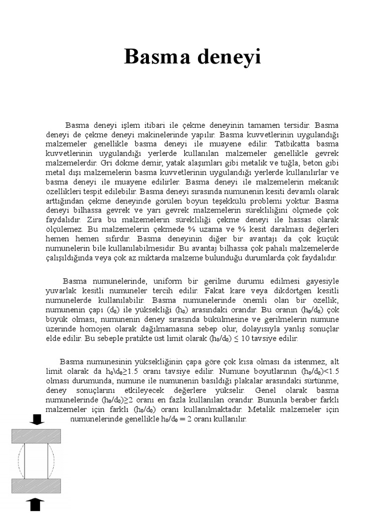Basma Deneyi | PDF