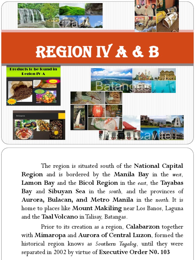 Region Iv A B | PDF | Philippines