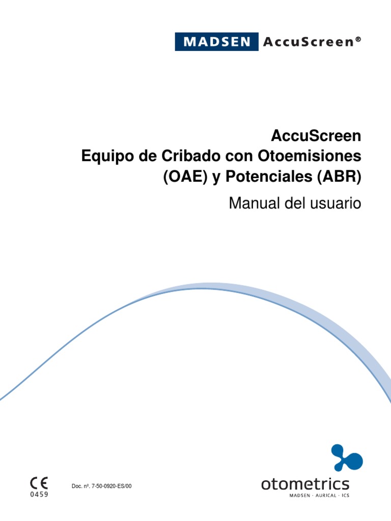 AccuScreen Manual Es | PDF | USB | Batería recargable