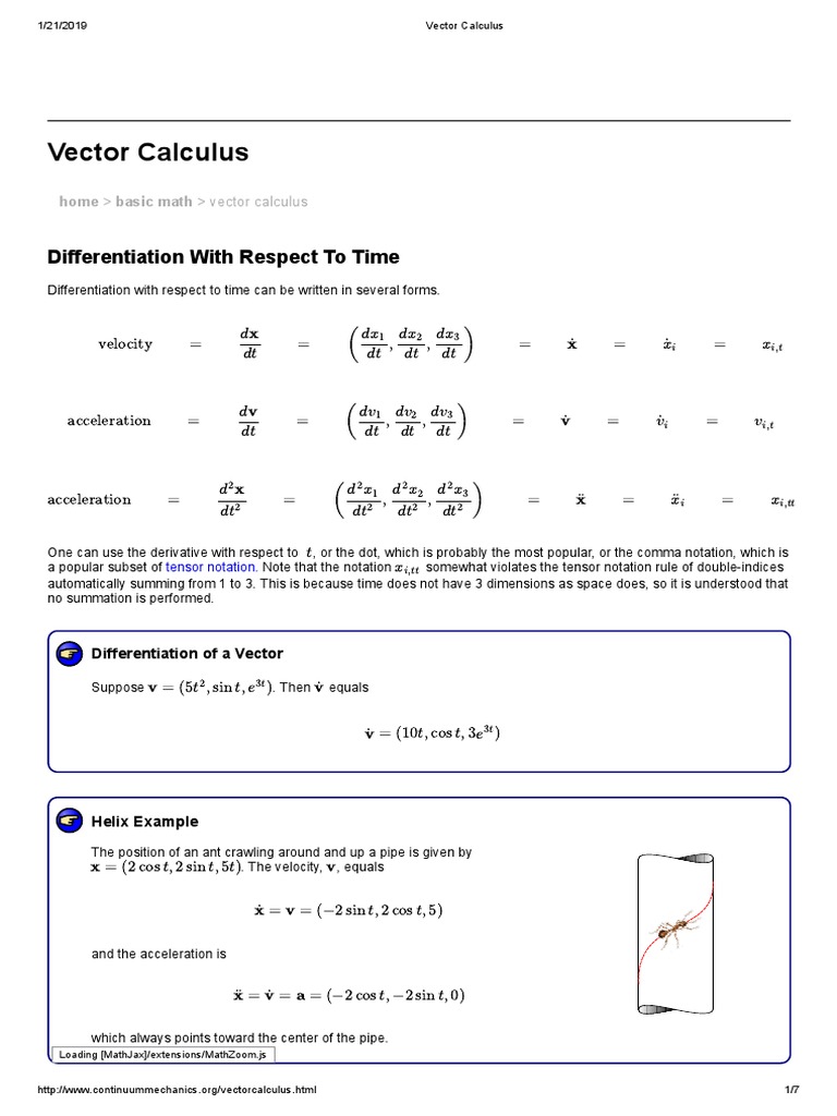 3 - Vector Calculus | PDF | Gradient | Divergence