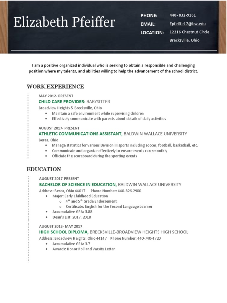 New Resume | PDF | Learning | Behavior Modification