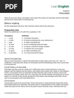 ESL Cooking Reading Comprehension Passage | PDF | Cooking | Cookware ...