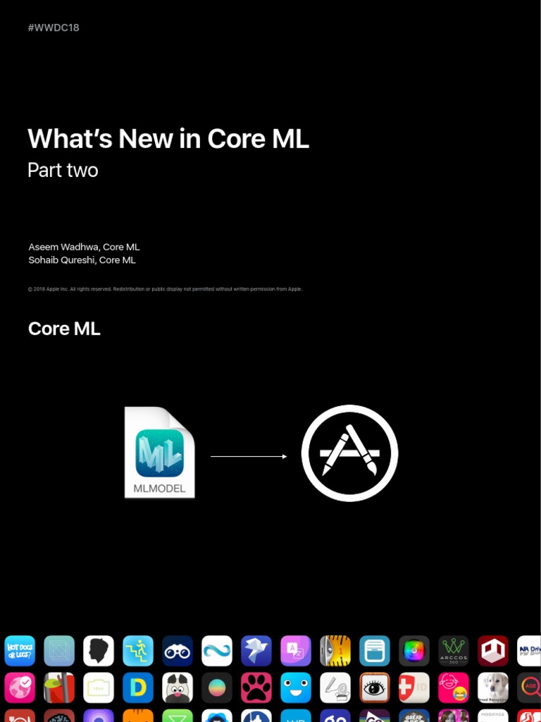 709 Whats New in Core ML Part 2 | PDF | Computational Neuroscience ...