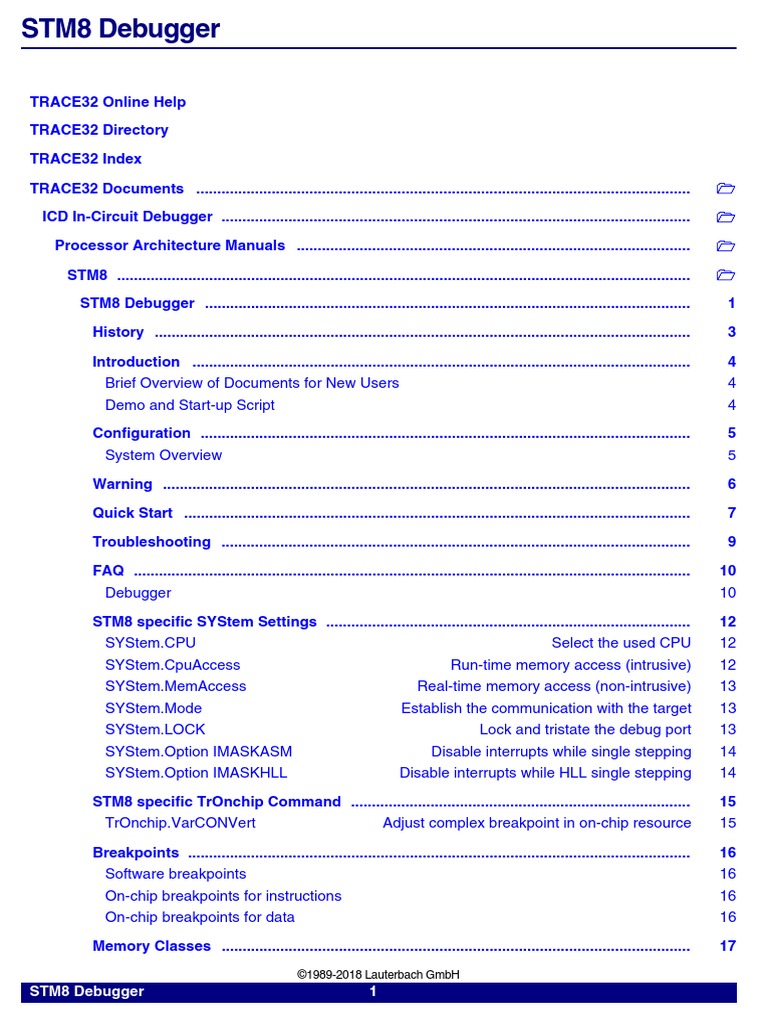 Debugger stm8 PDF | PDF | Flash Memory | Central Processing Unit