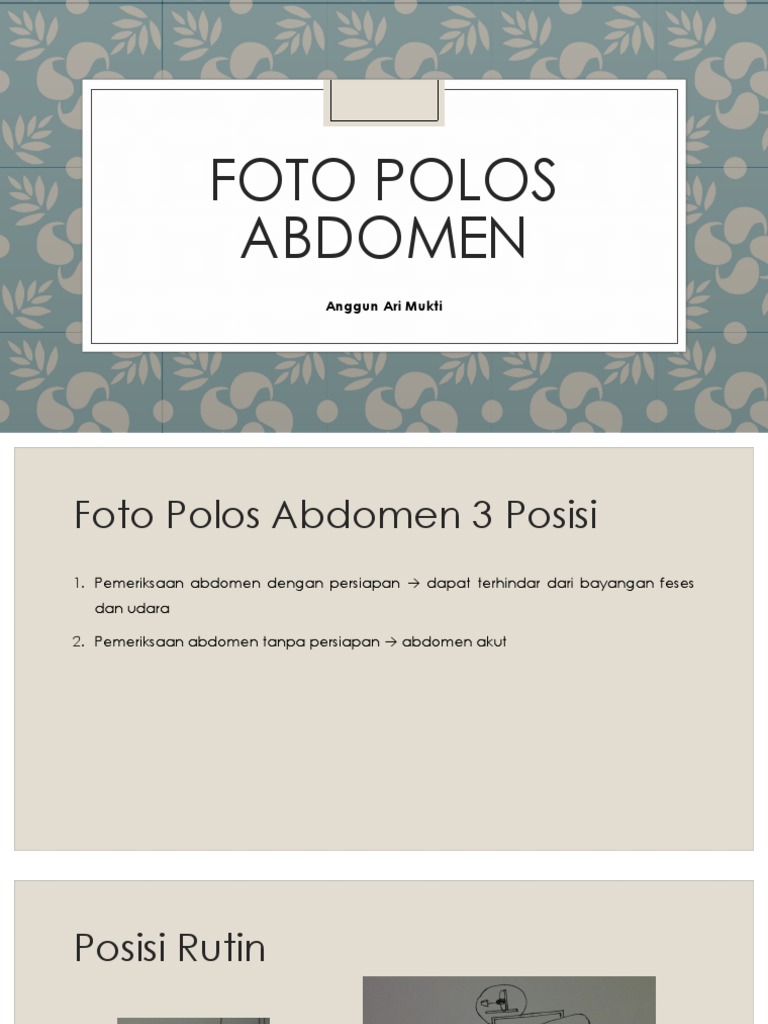 Foto Polos Abdomen | PDF