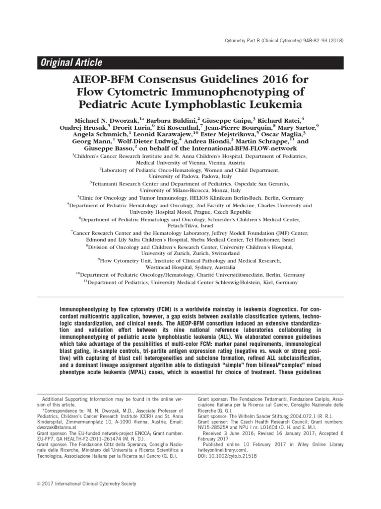 Cyto B 21518 PDF | PDF | Leukemia | Antibody