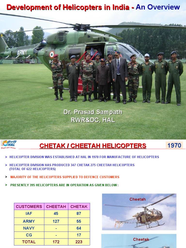 HAL Helicopter Overview | PDF | Military Aviation | Anti Aircraft Warfare