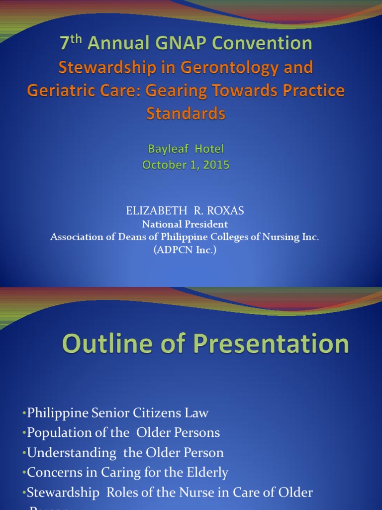 Elizabeth R. Roxas: National President Association of Deans of ...