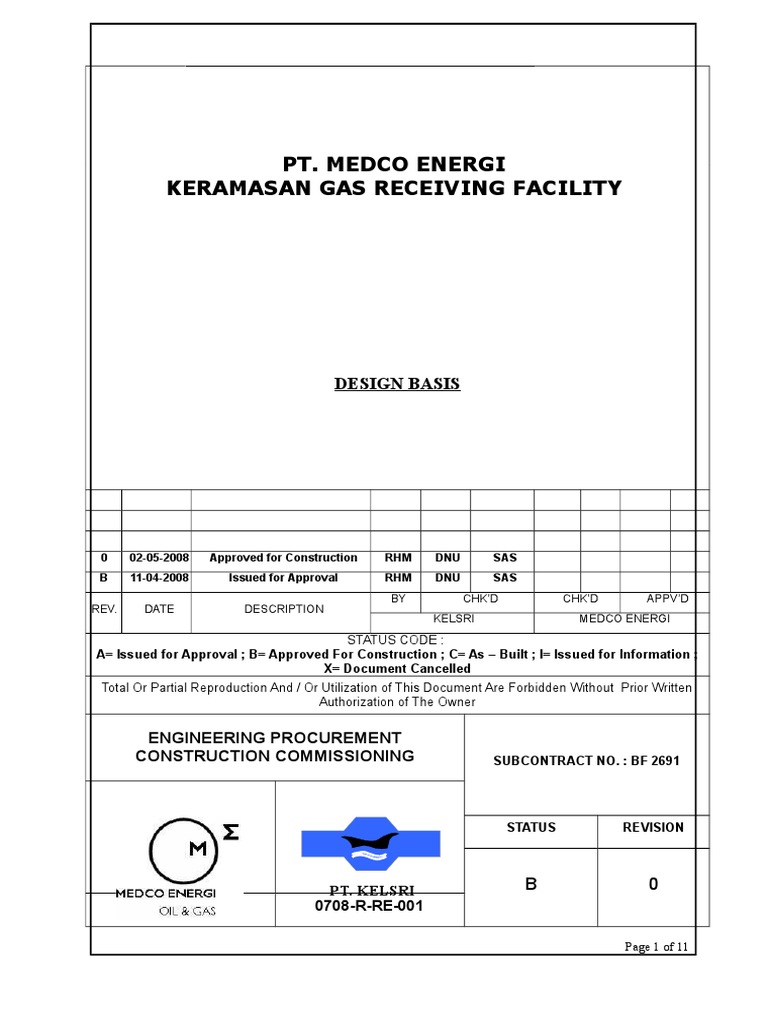 Desin Basis | Download Free PDF | Barrel (Unit) | Horsepower