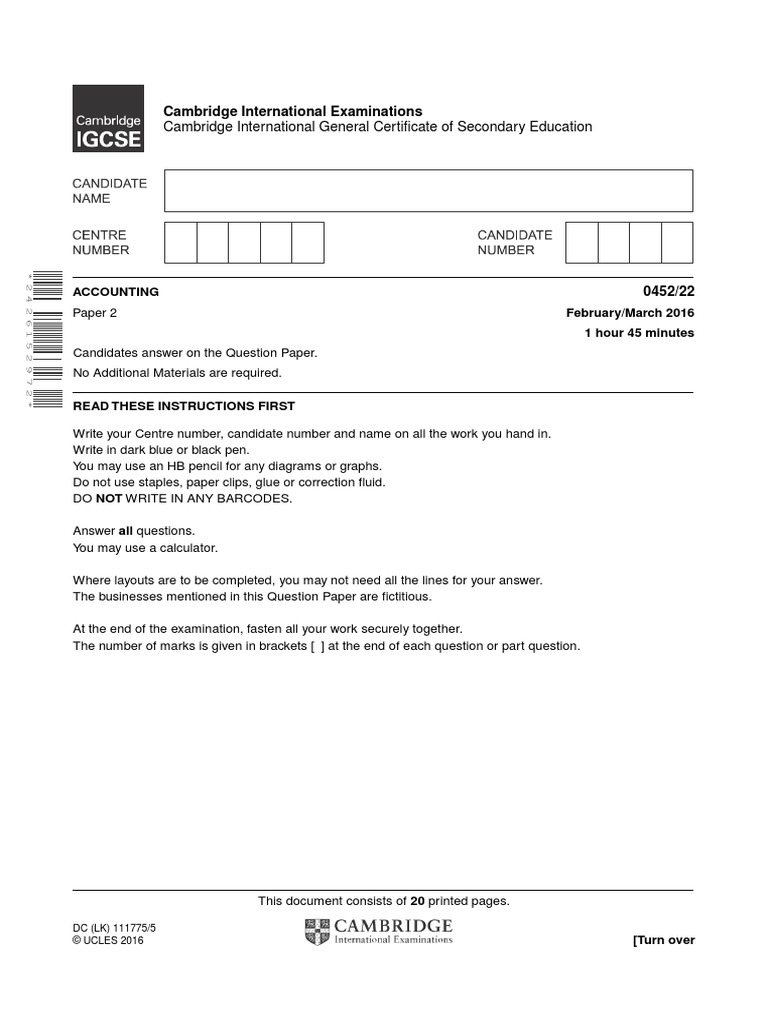 O Level Commerce Notes | PDF | Debits And Credits | Depreciation