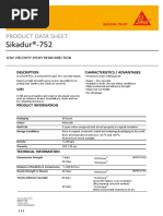 PDS Sikadur-752 | PDF