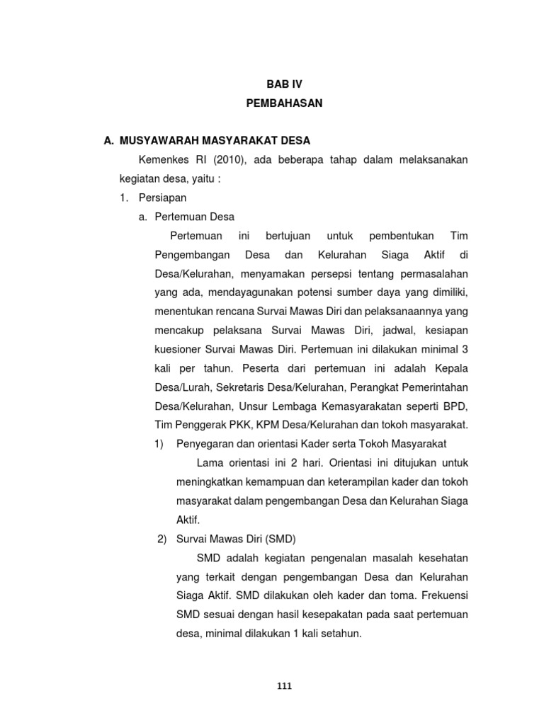 Bab IV Pembahasan | PDF