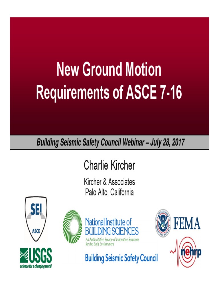 ASCE7-16_Update_FMA | Earthquakes | Solid Mechanics