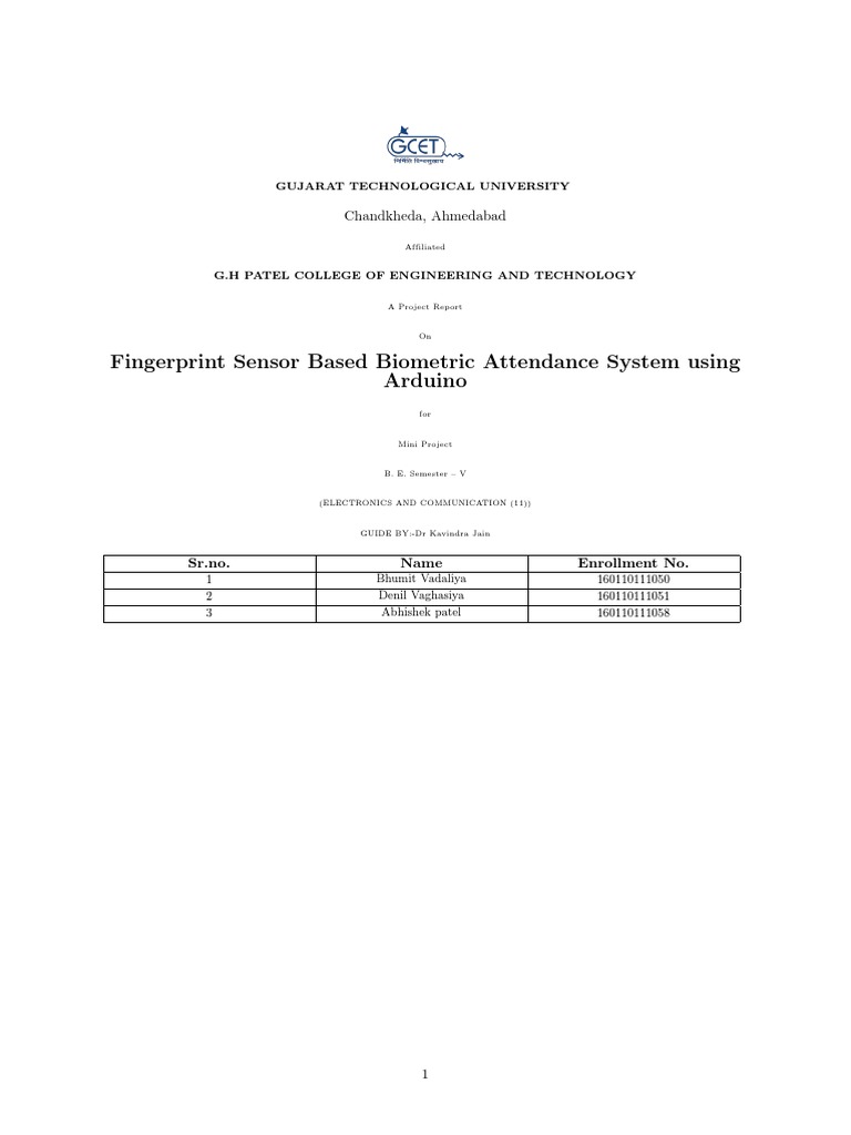 Sample Report | PDF | Fingerprint | Biometrics