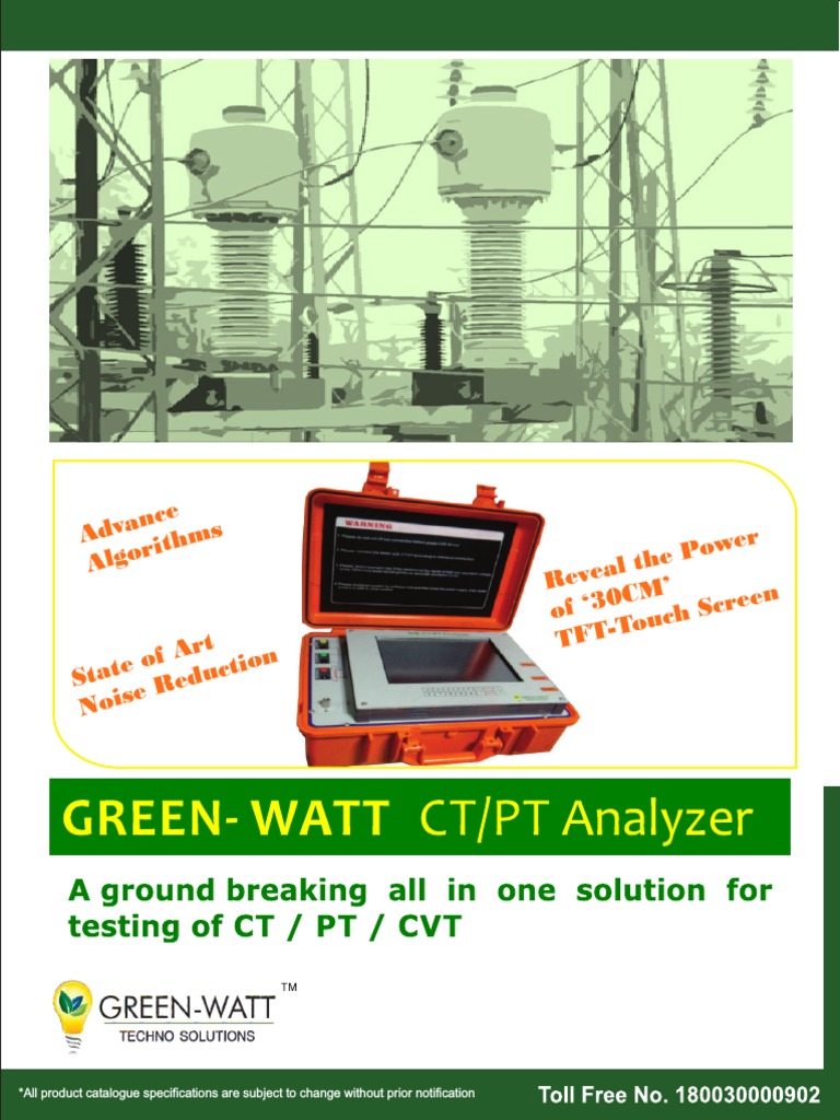 CTPT Analyzer | PDF | Electric Power | Manufactured Goods