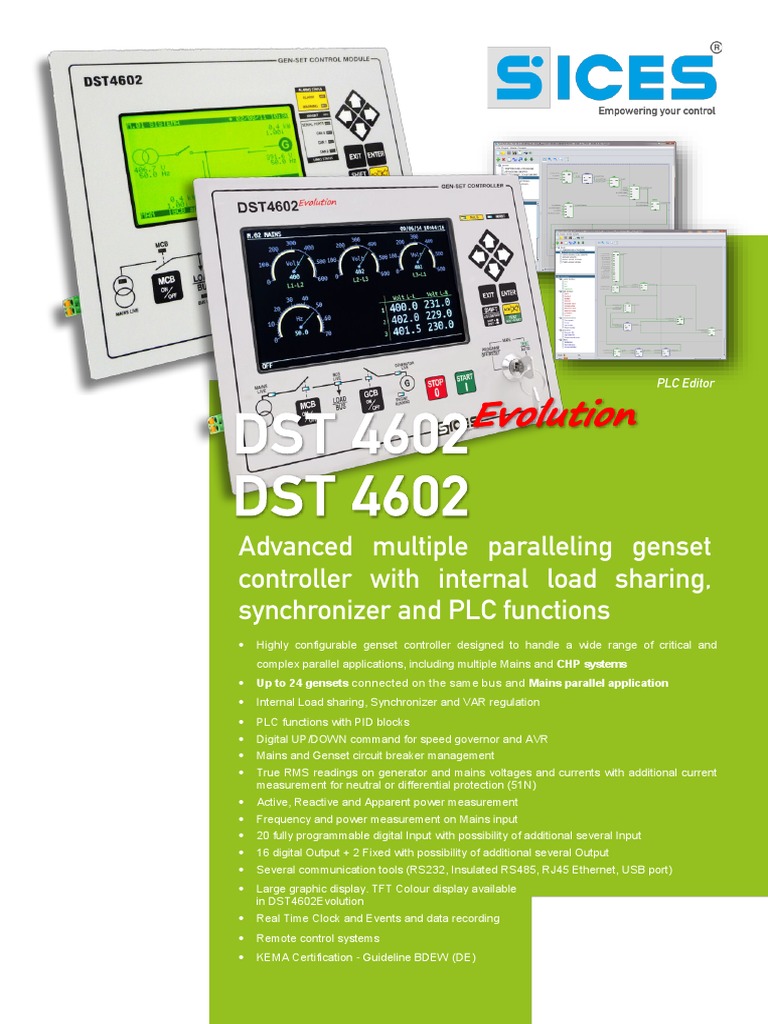 Up To 24 Gensets Connected On The Same Bus and Mains Parallel ...
