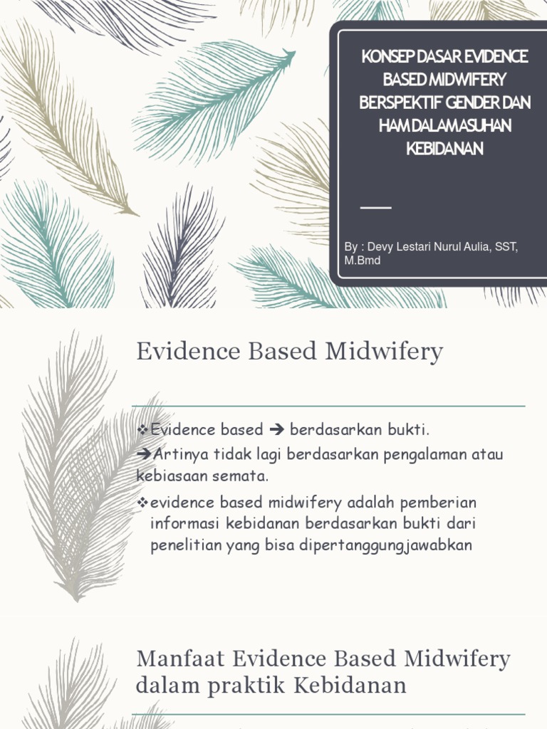 Konsep Dasar Ebm | PDF