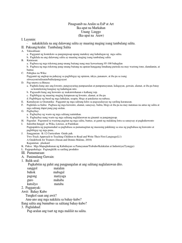 Grade 1 MTB 4th Quarter 4th Day | PDF