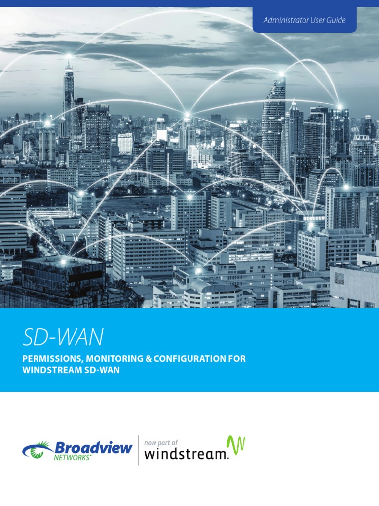 SD WAN Admin Guide | PDF | Computer Network | Icon (Computing)
