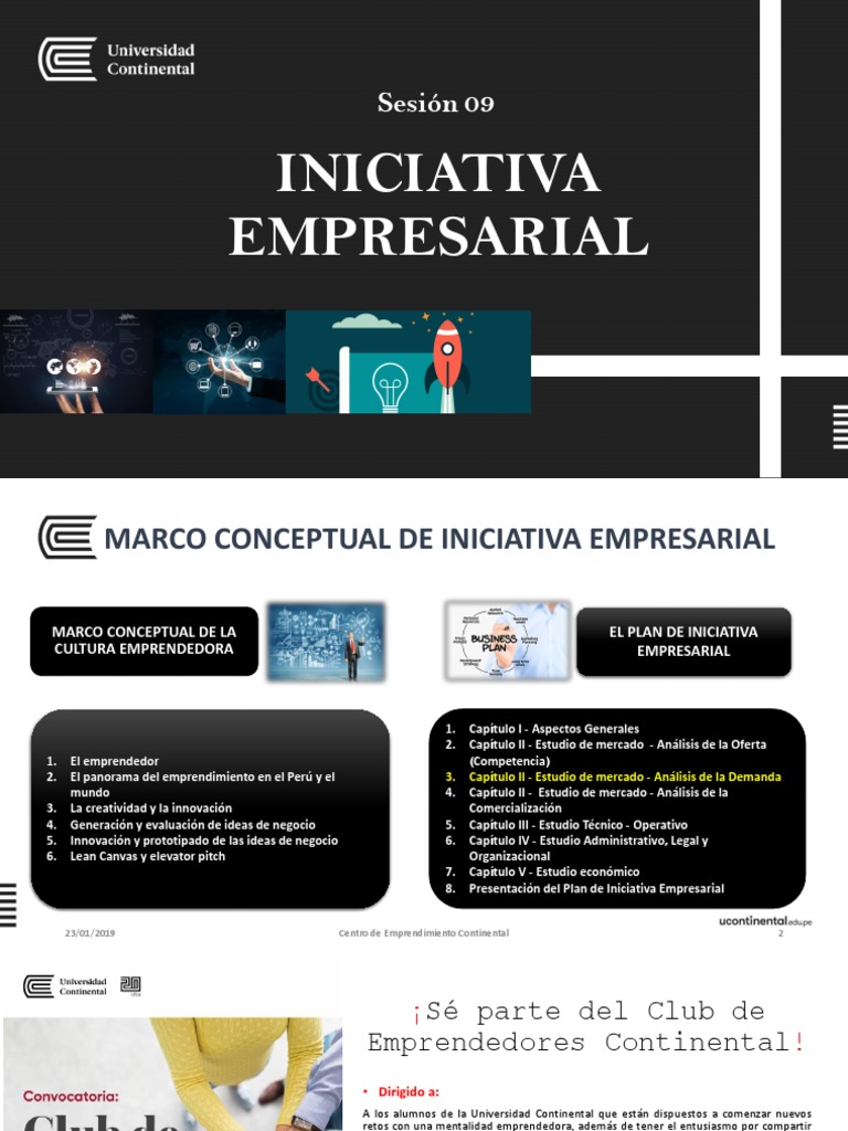 Sesión 9 Plan de Negocio Proyección de Demanda 1 | PDF | Producto ...