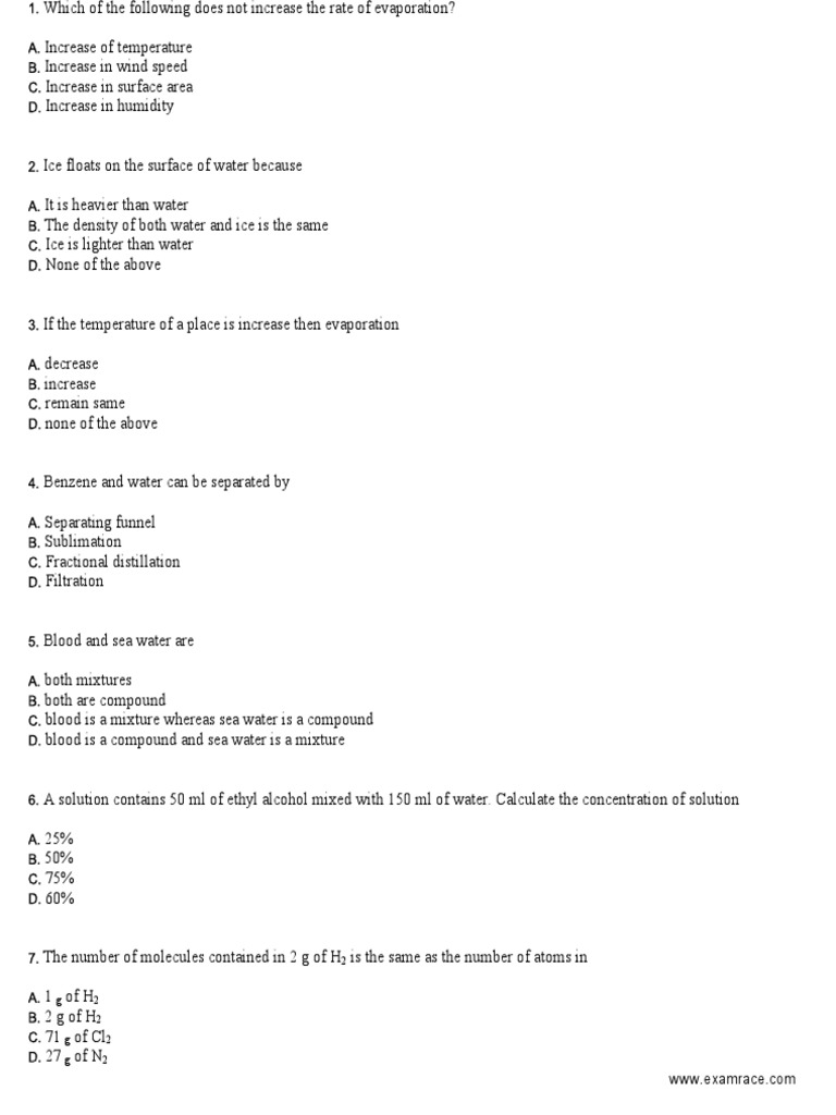 Science Quiz Questions and Answers | PDF | Endoplasmic Reticulum | Biology