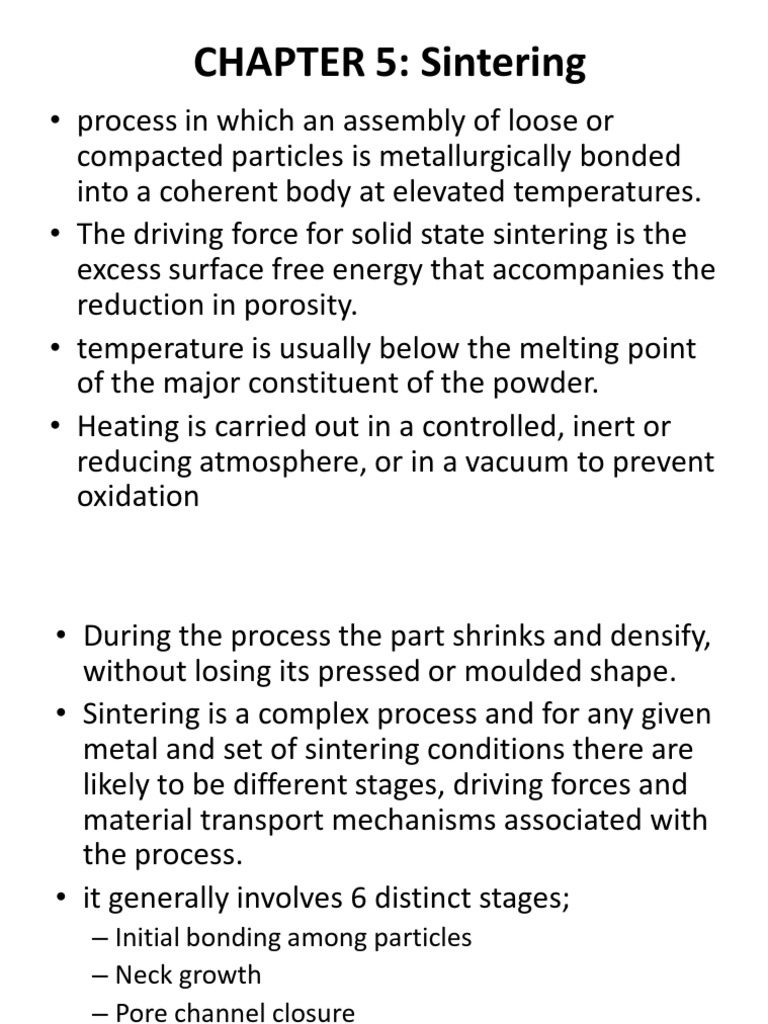 Metal Powder Sintering Techniques | PDF | Sintering | Porosity