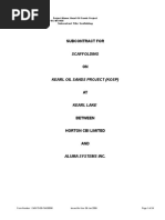 Rental Quotation For Scaffolding | PDF