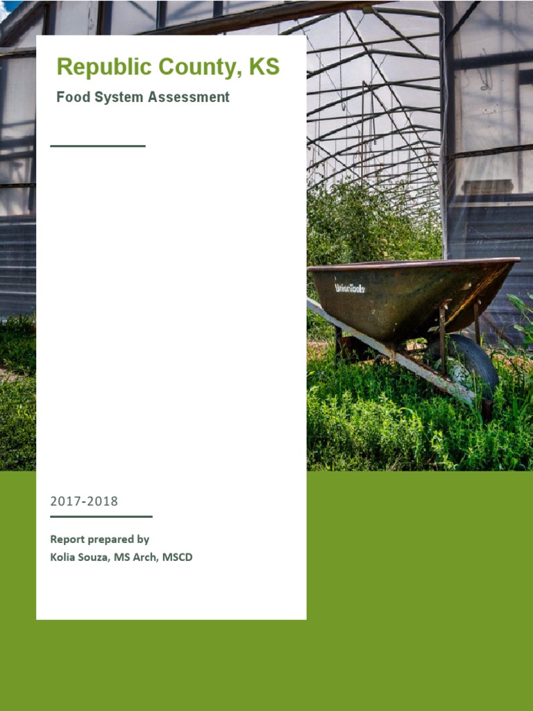 Republic County - Food System Assessment - 2017-8 | PDF | Race And ...