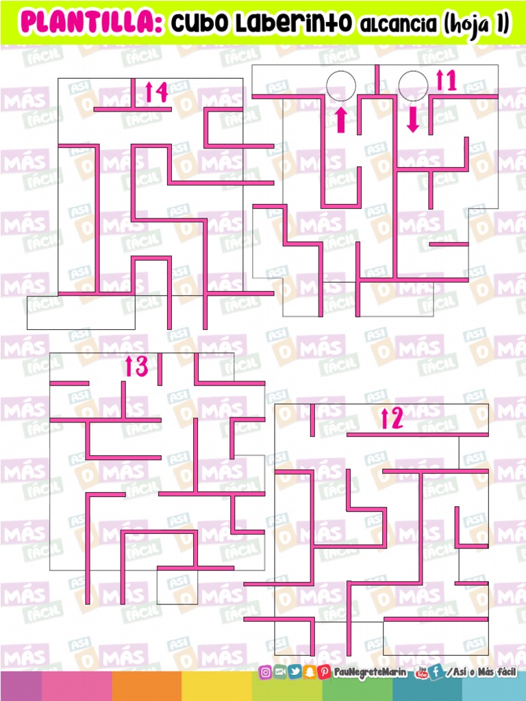 Plantilla Cubo FINAL - CDR | PDF