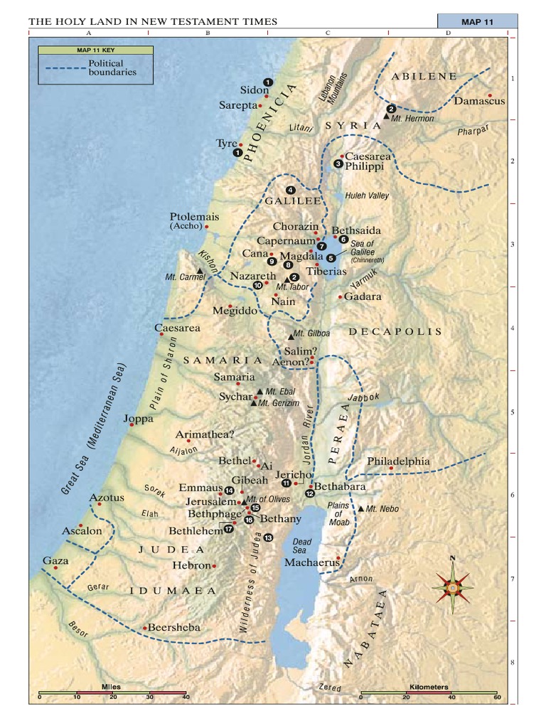 000 Bible-Map-11 | PDF