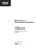 MTU 12-16V2000 M72 Operating Instructions | PDF | Turbocharger | Engines
