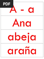 100 palabras con cada letra del abecedario | PDF