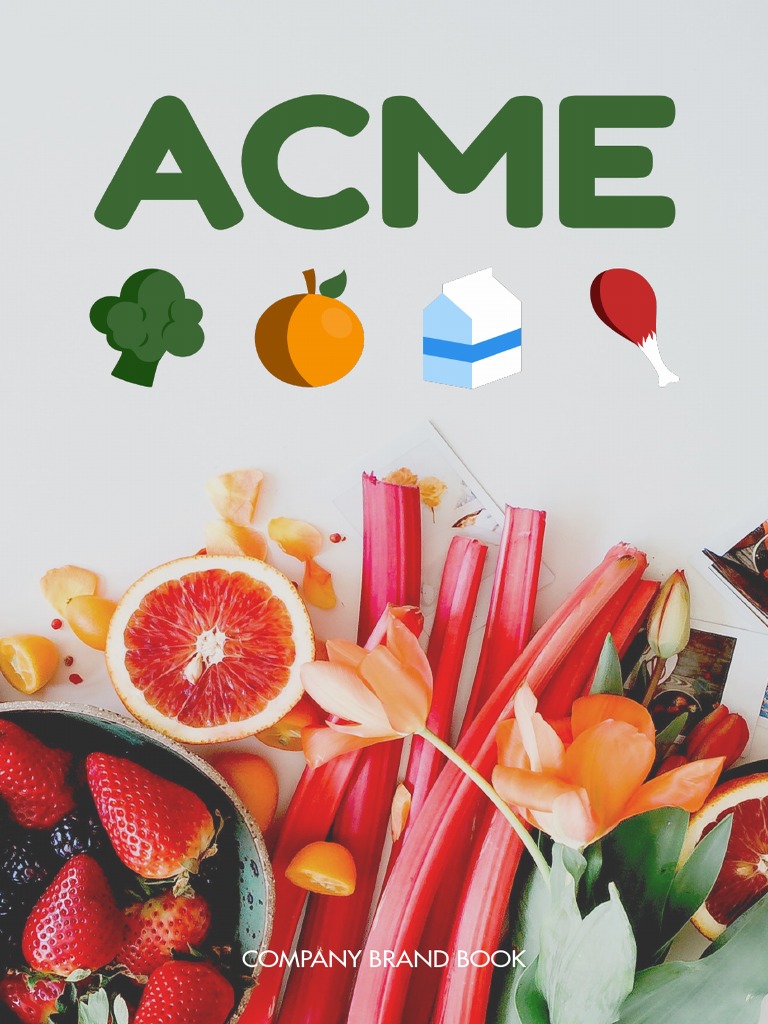 ACME Brand Book Final | PDF | Logos | Brand