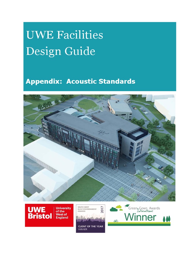 DG Appendix 3 Acoustic Standards V1.3 | PDF | Noise | Building Insulation