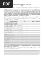 IES-R Cuestionario para Evaluar Trauma Reciente | PDF | Trauma ...
