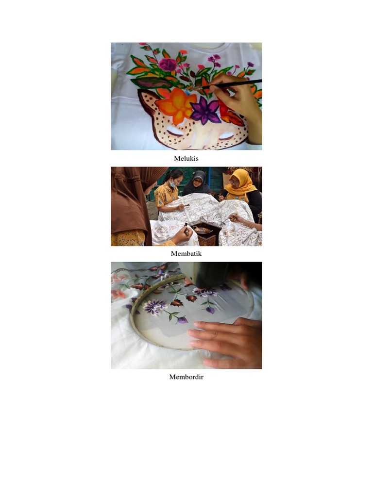 Gambar Membatik DLL | PDF