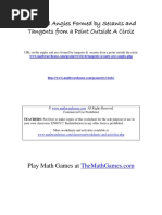 Mixed Angles Practice Worksheet | PDF