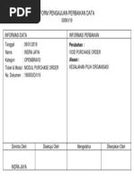 Contoh Dokumen Purchase Order (PO) | PDF