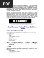 Contoh Makalah Docx | PDF