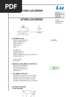 Lifting Lug Design per ASME BTH-1 | PDF | Civil Engineering | Mechanics