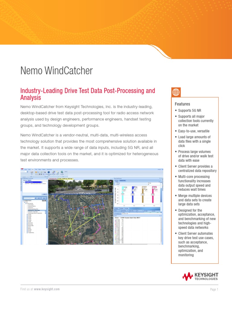 Nemo Windcatcher: Industry-Leading Drive Test Data Post-Processing and ...